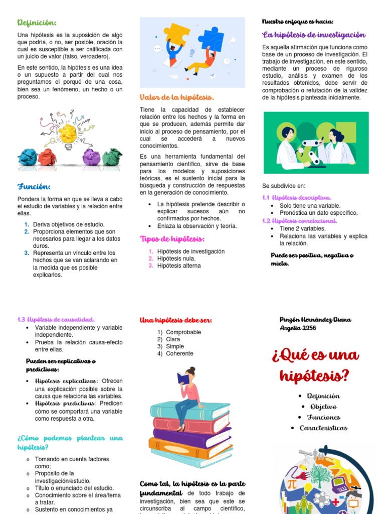 Tríptico de Hipótesis | PDF | Hipótesis | Science
