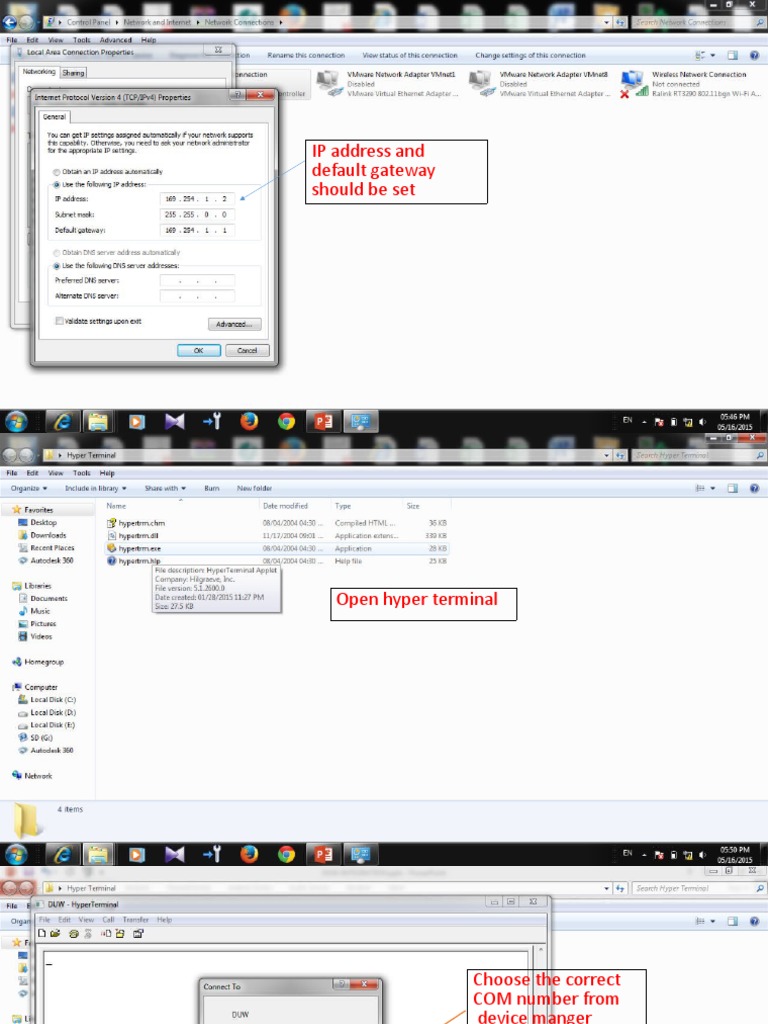Network Configuration Guide | PDF | Computer Network | Ip Address