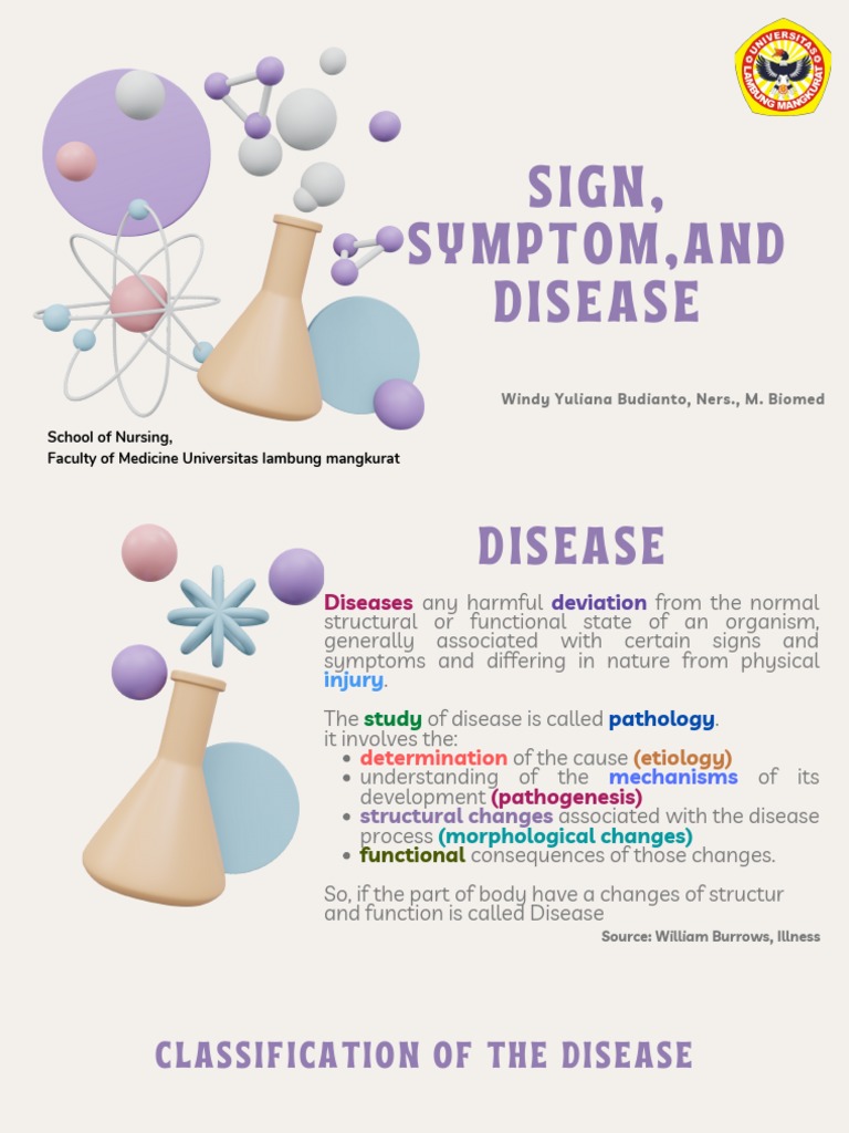 Disease, Signs Symptoms | PDF | Virus | Infection
