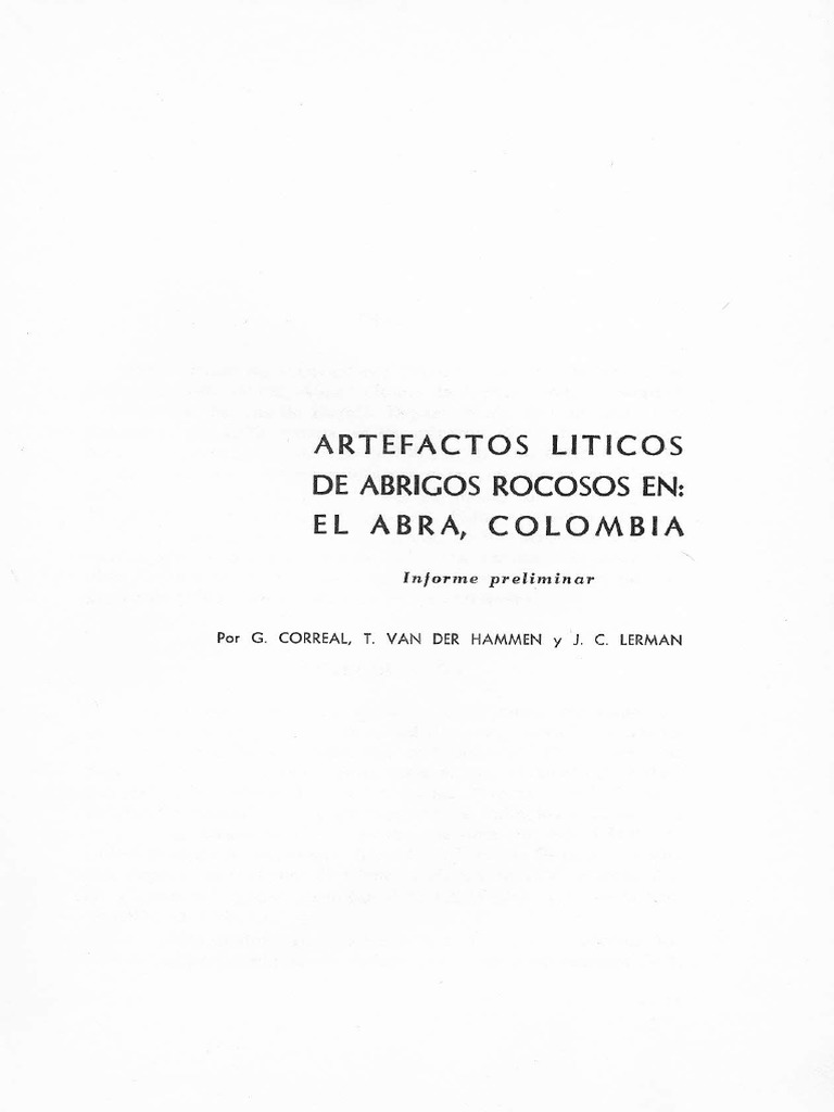 El Abra | PDF