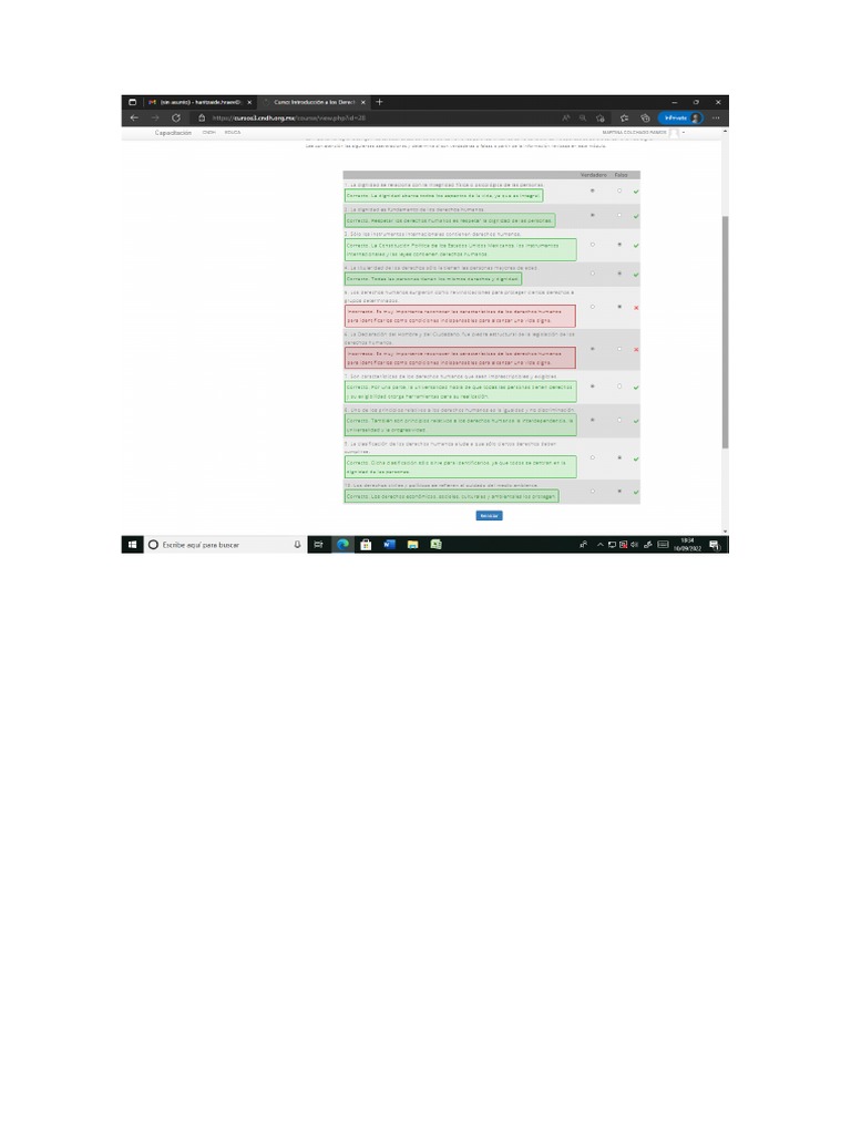 Autoevaluación. Ser, Conocer, Respetar y Exigir BUENO 3 | PDF