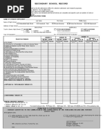 School Form 6 (SF 6) | PDF | Learning