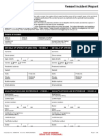 AMSA Form 18 Incident Reporting Guide | PDF | Water Transport | Ships