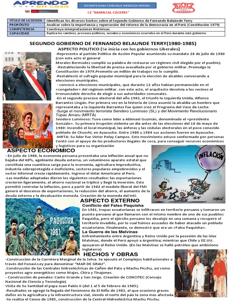 2do Gon - FEERNANDO BELAÚNDE TERRY. - 2021 (1) - DANA MENDOZA | PDF ...