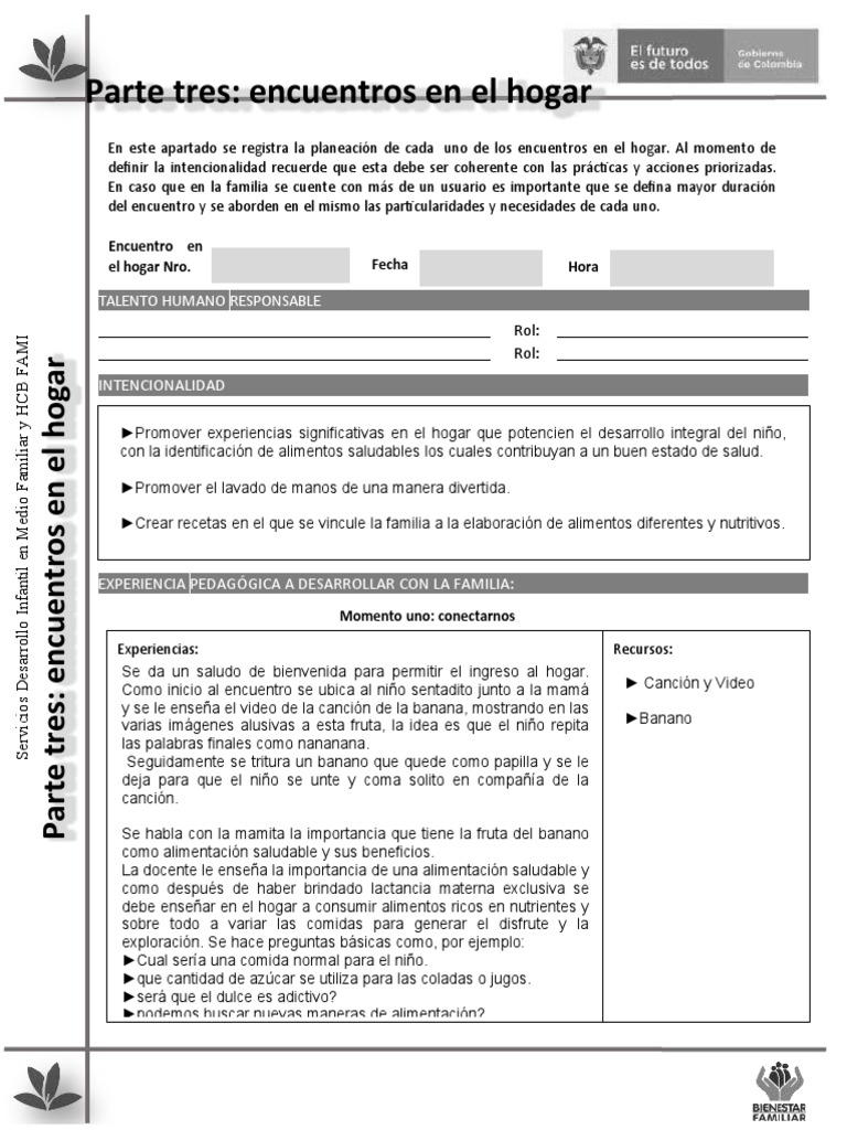 Practica 8 Niños Pdf Alimentos