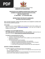 Jan Csec 2025 Registration Instructions | PDF | Identity Document ...