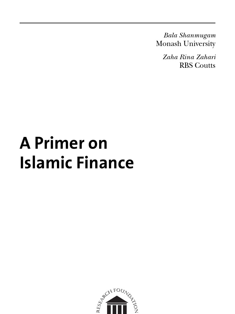 Primer On Islamic Finance | PDF | Islamic Banking And Finance | Gulf ...