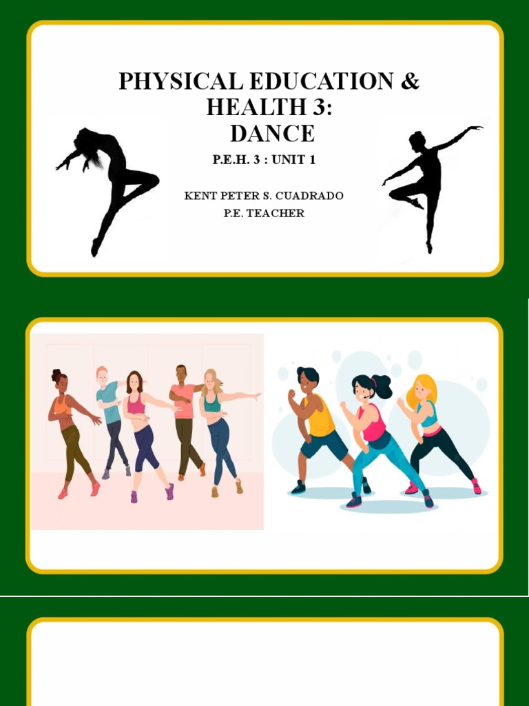 Unit 1 Dance As A Health Enhancing Activity - 1 | PDF