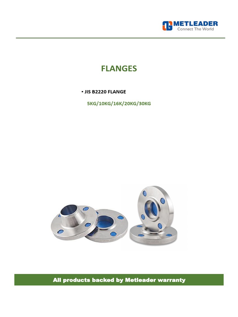 JIS - Flanges | PDF