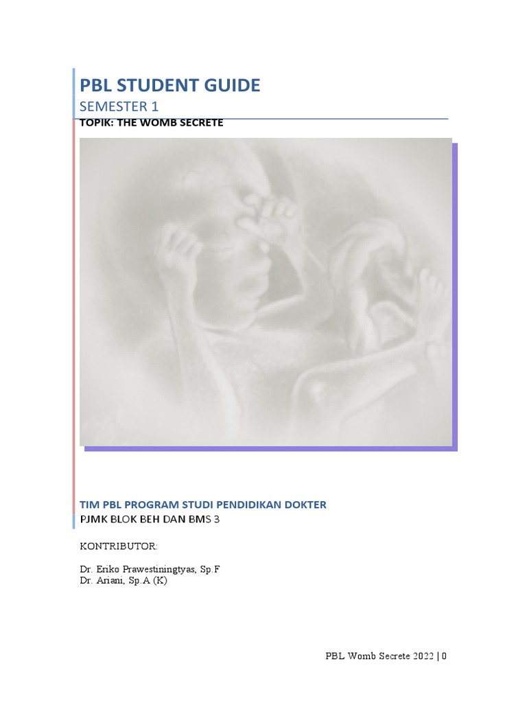 Student Guide PBL Bms 3 Dan Bioetik | PDF