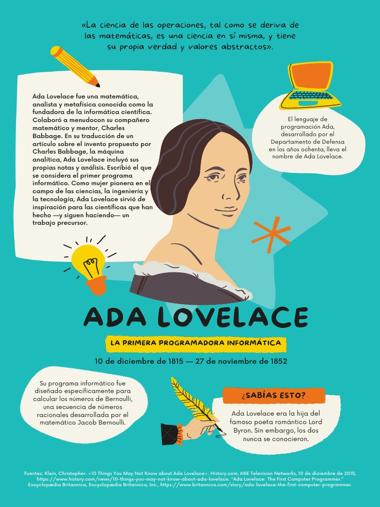 Ada Lovelace | PDF | Science | Ciencias de la Computación