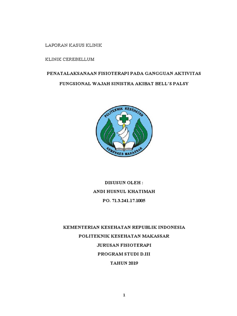 Lapsus (2) Bells Palsy Andi Husnul Khatimah | PDF