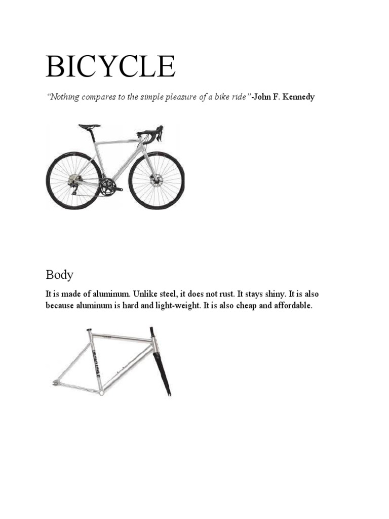 Bicycle | PDF