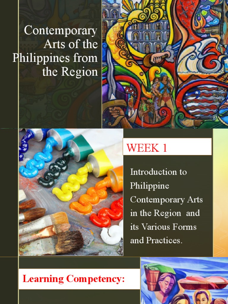 Contemporary Arts of The Philippines From The Region - Final | PDF | The Arts | Romanticism
