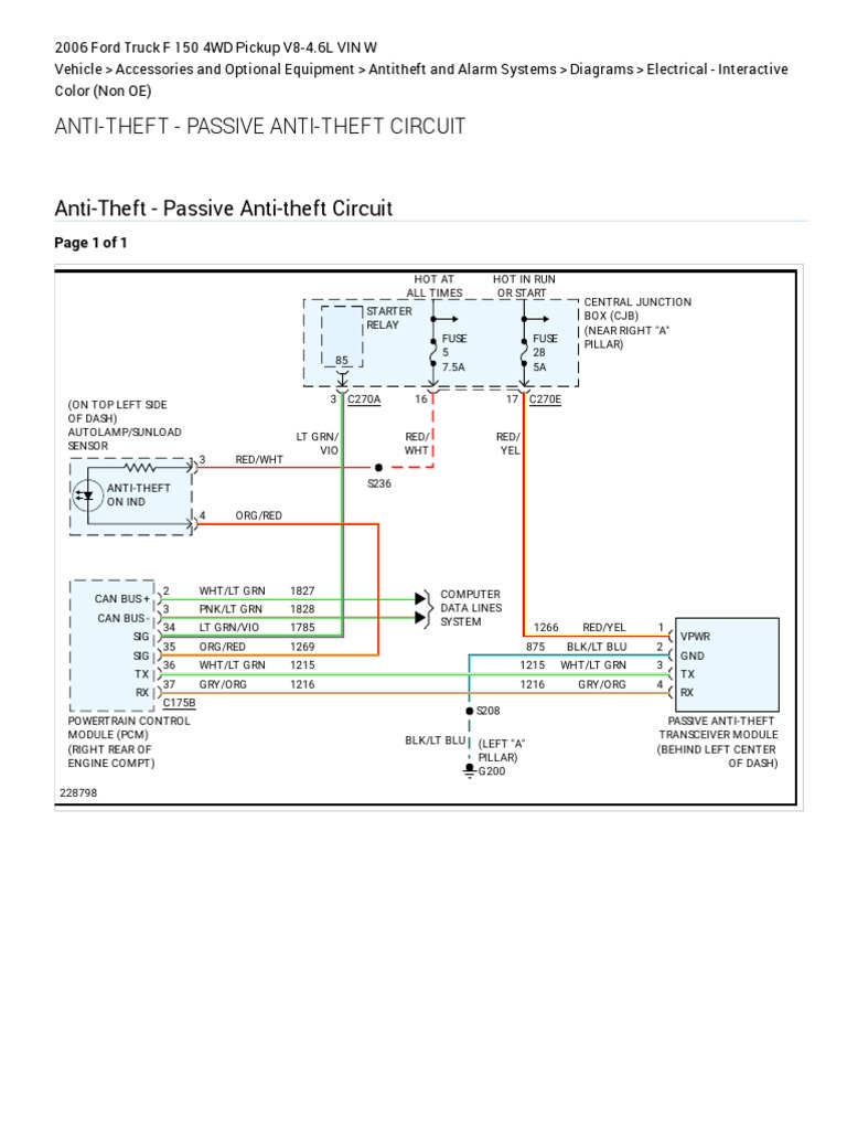Anti-Theft - Passive Anti-Theft Circuit (Antitheft and Alarm Systems ...