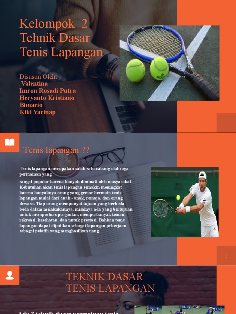 Tenis Lapangan Kel 2 | PDF