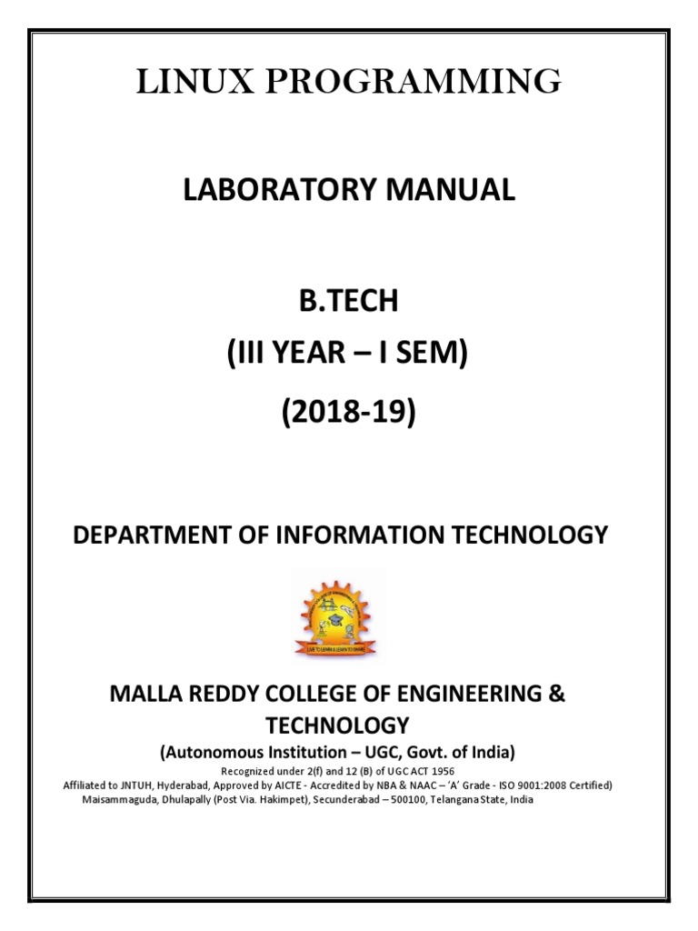 R15A0591 - LP Lab Manual | PDF | Engineering | Computing