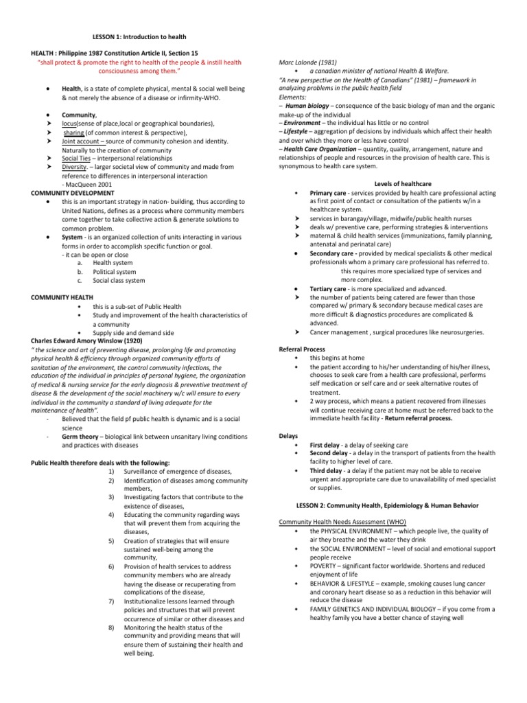 Lecture-1-3 CPHMLS | PDF | Health Care | Attitude (Psychology) Lecture-1-3 CPHMLS | PDF | Health Care | Attitude (Psychology)