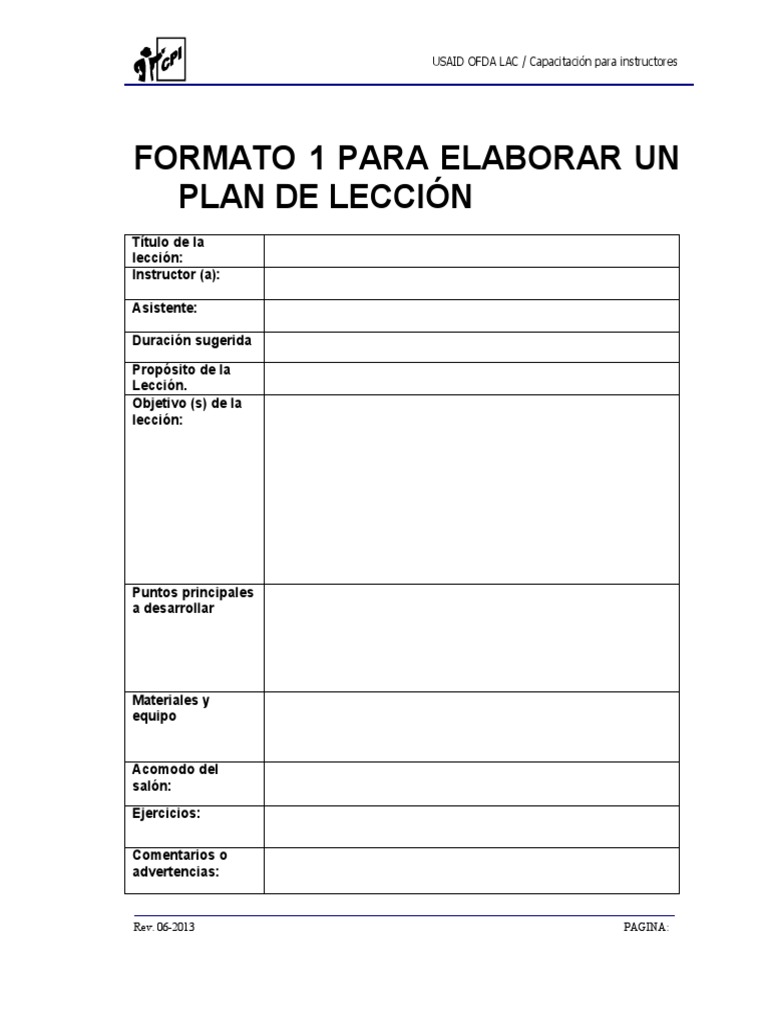 Plan de Leccion-Paz 2 | PDF