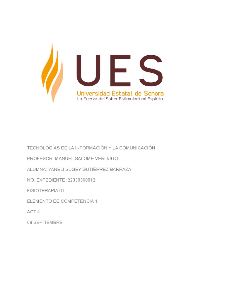 Impacto de Las Tecnologias de La Informacion y La Comunicacion Yaneli ...