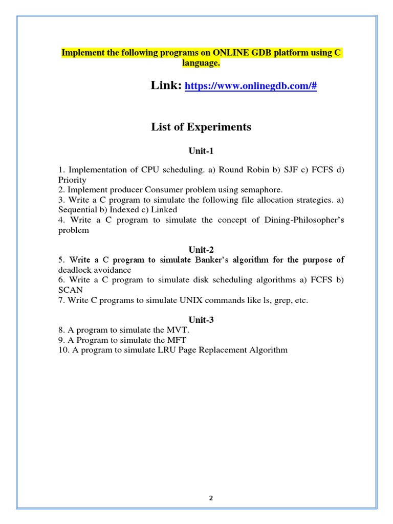 Real Time System Lab | PDF | Process (Computing) | Pointer (Computer Programming)