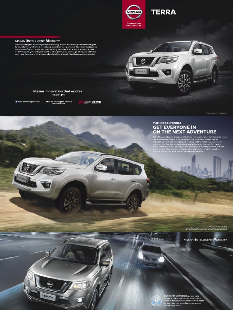 Nissan Terra Brochure | PDF | Vehicle Technology | Motor Vehicle