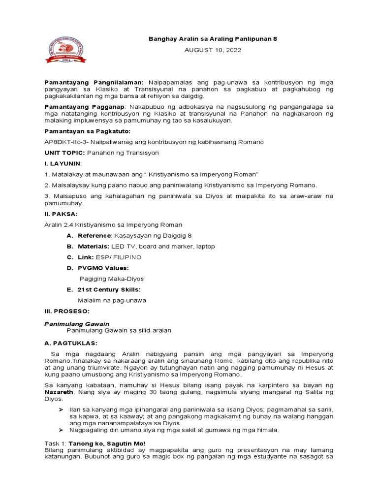 Learning Plan Demo | PDF
