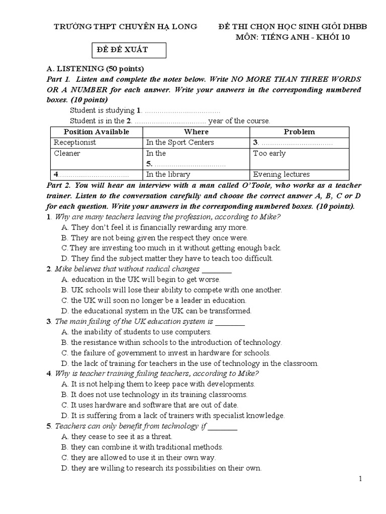 ĐỀ XUẤT - TIẾNG ANH 10 | PDF | Randomized Controlled Trial | Horoscope