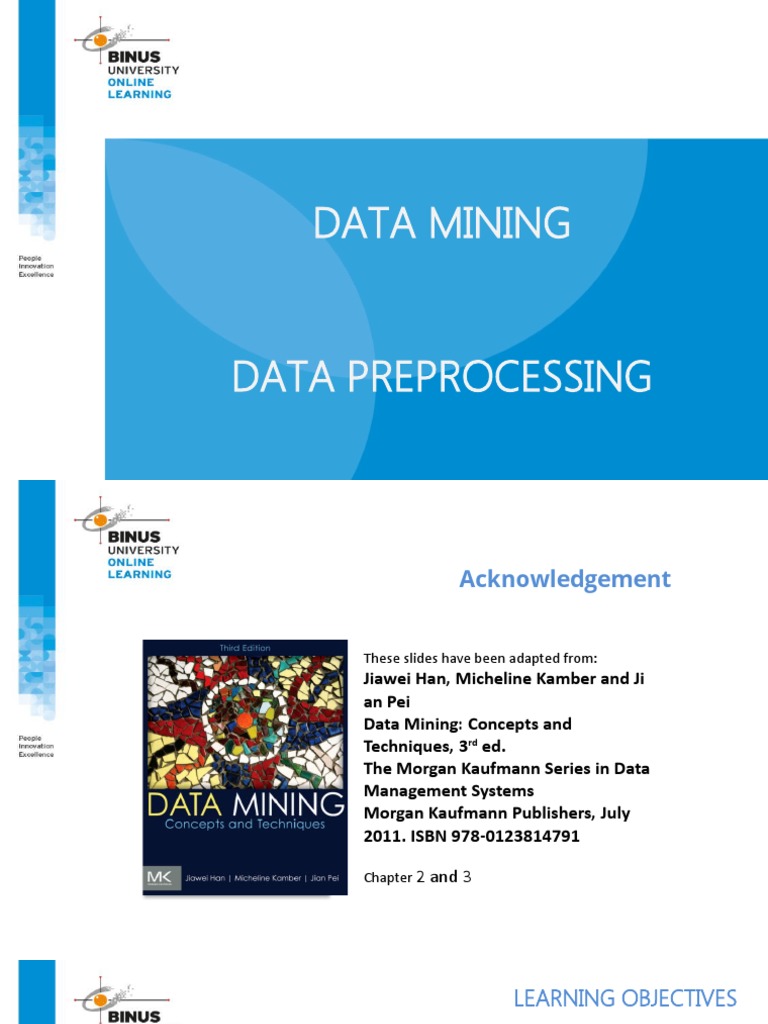 PPT02 - Data Mining-Data Preprocessing | PDF | Histogram | Mathematics