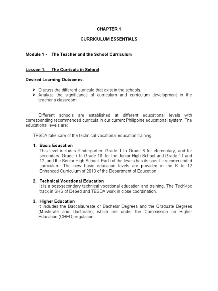 Profed609 Compilation | PDF | Curriculum | Learning