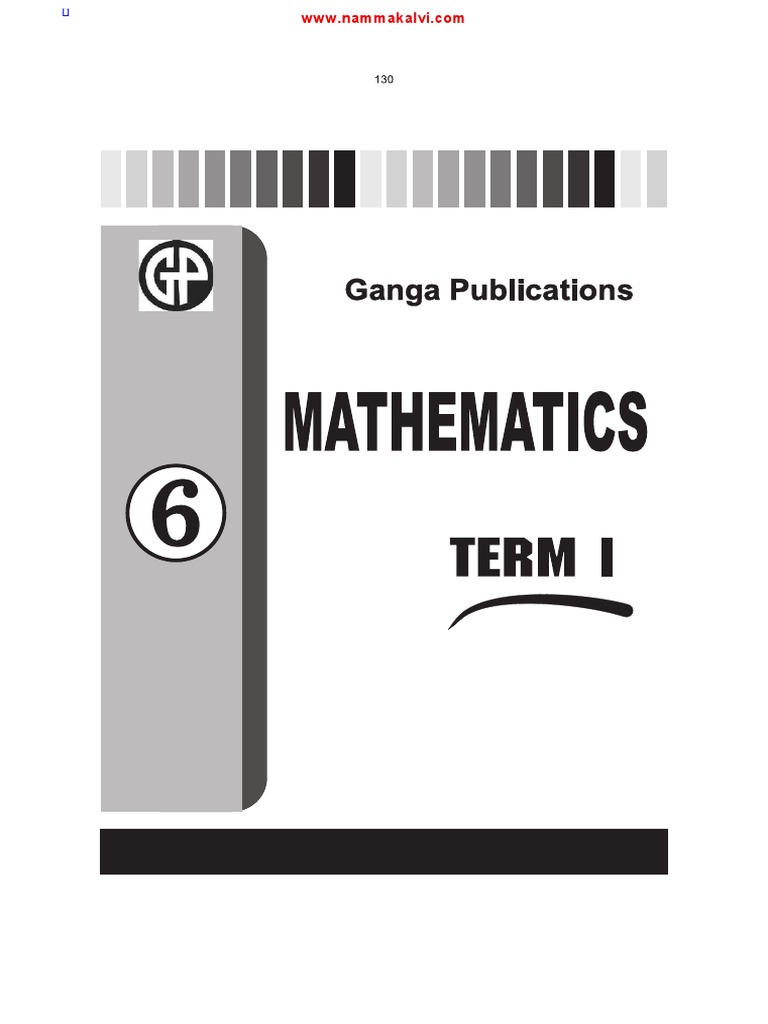 Namma Kalvi 6th Standard Maths Guide Term 1 EM 220953 | PDF | Numbers ...