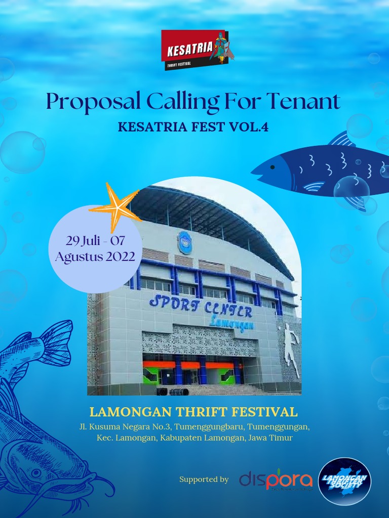 Proposal Calling Tenant | PDF