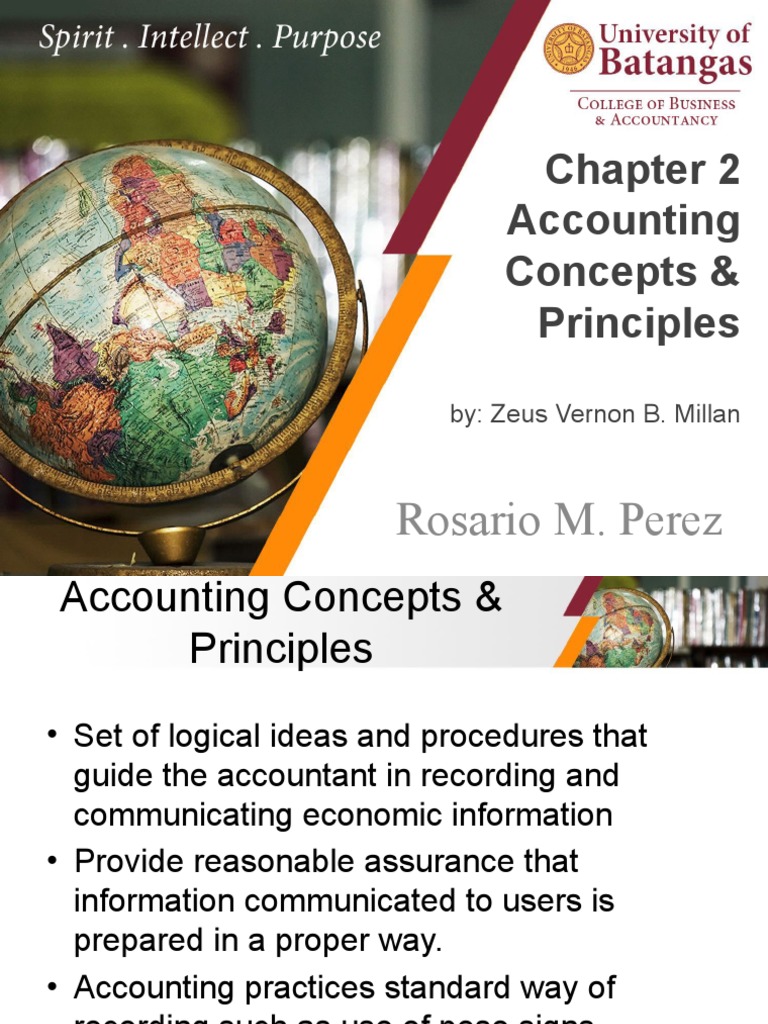 CH 2 Acctg Concepts Principles | PDF | Accounting | Going Concern