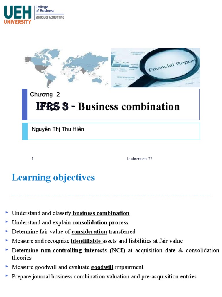 IFRS 3: Goodwill and Consideration Transfer | PDF | Goodwill ...