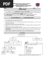 S4 Maths - Exam (Ans) | PDF | Euclidean Geometry | Geometric Shapes