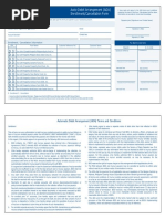 BDO ADA ENROLLMENT FORM 268f7124e1 | PDF | Payments | Signature