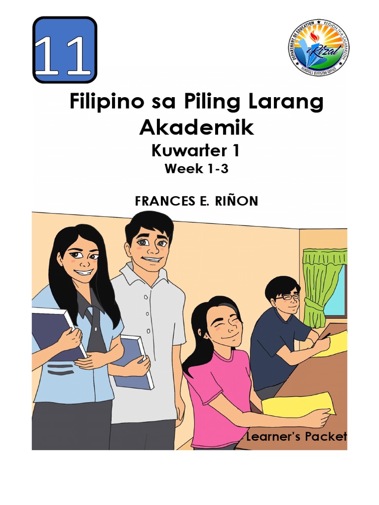 Filipino Akad Larang Week 12 | PDF