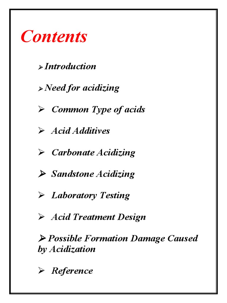 Acidizing Oil Wells 3 | PDF | Corrosion | Acid