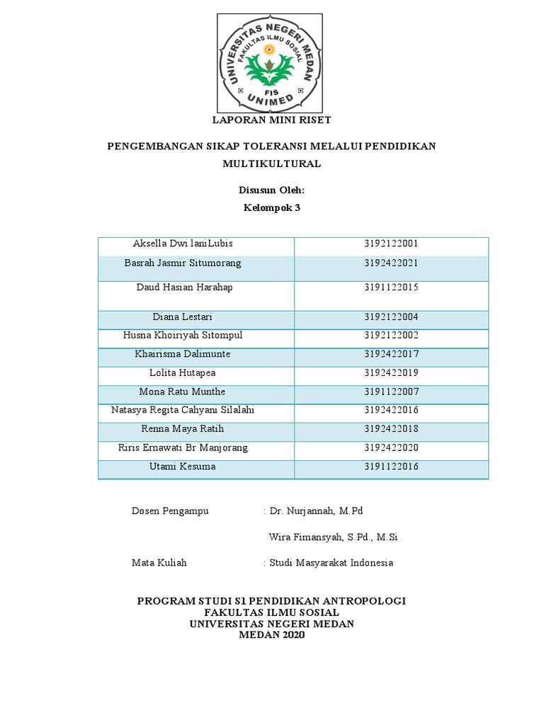 Laporan MR Kelompok 3 Smi | PDF