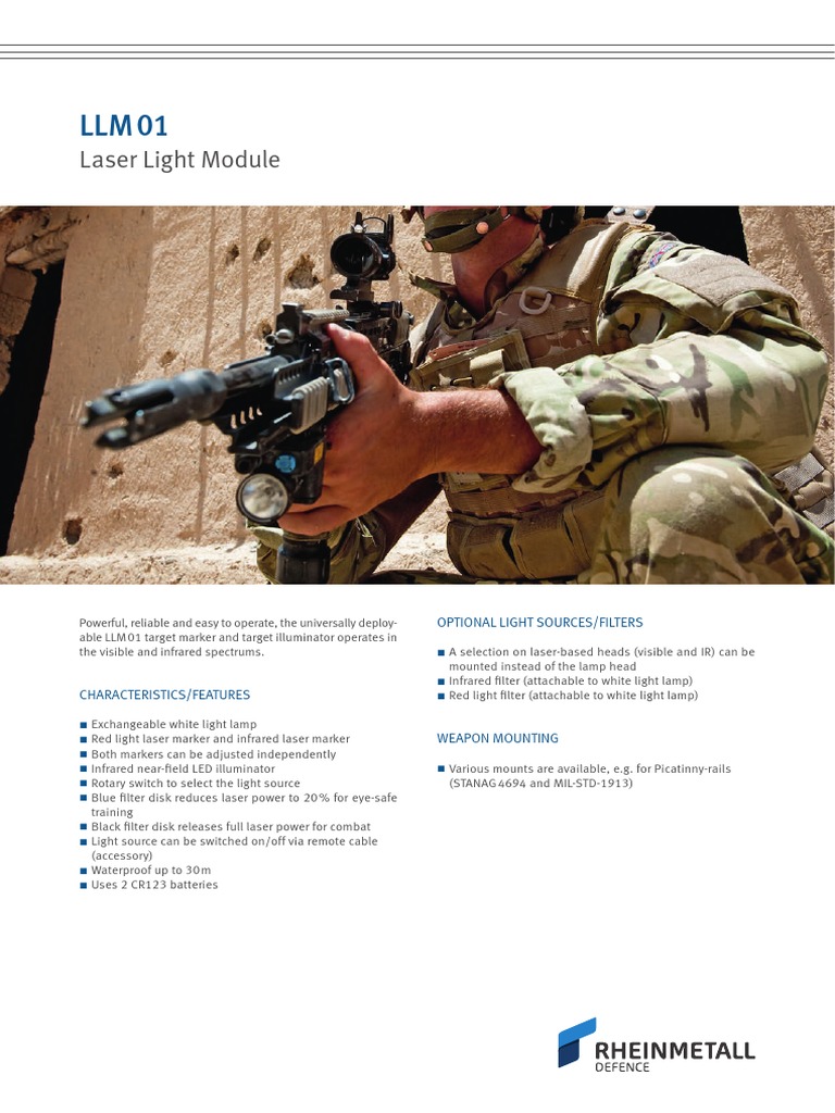 D101e0218_RSE_LLM01 | PDF | Infrared | Laser