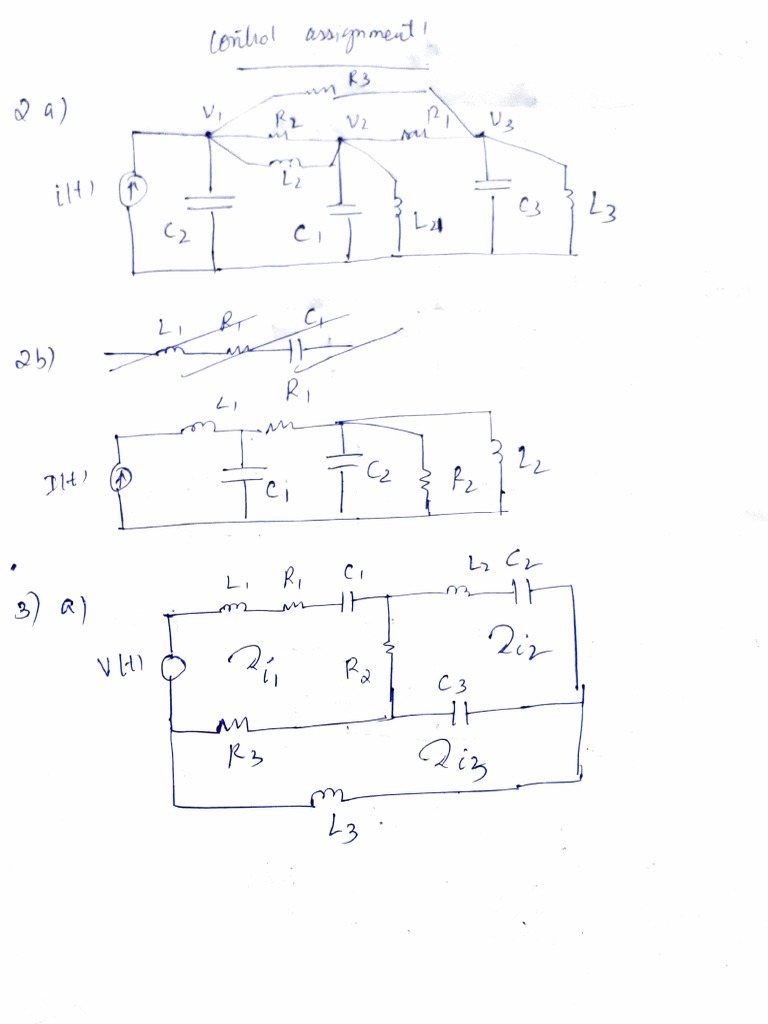 Control Systems Assignment 1 Answers | PDF