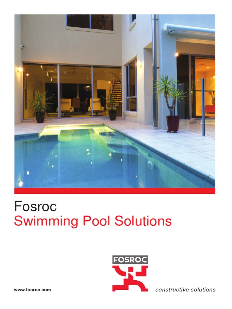 Swimming Pool Brochure 2021 UAE (2) | PDF | Concrete | Tile