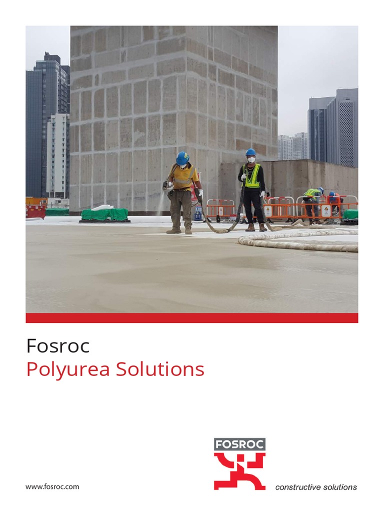Fosroc Polyurea Brochure Low Res 011221 | PDF | Concrete | Roof