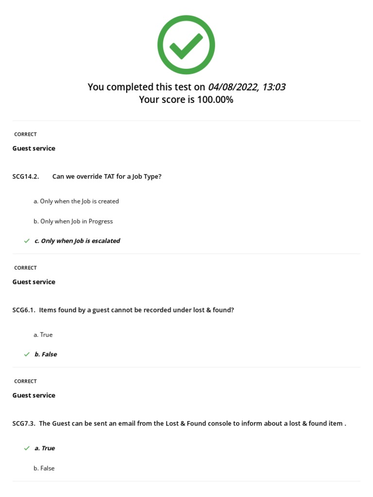 Hotelogix - Guest Service Module - Certification - Guest Service Module ...