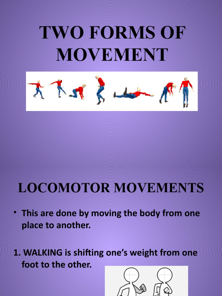 Locomotor and Non Locomotor | PDF