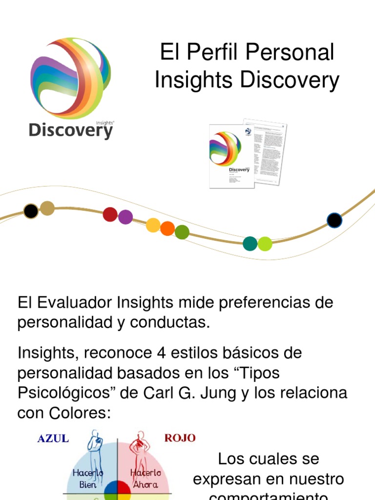 El Perfil Personal Insights Discovery | PDF | Color | Comportamiento