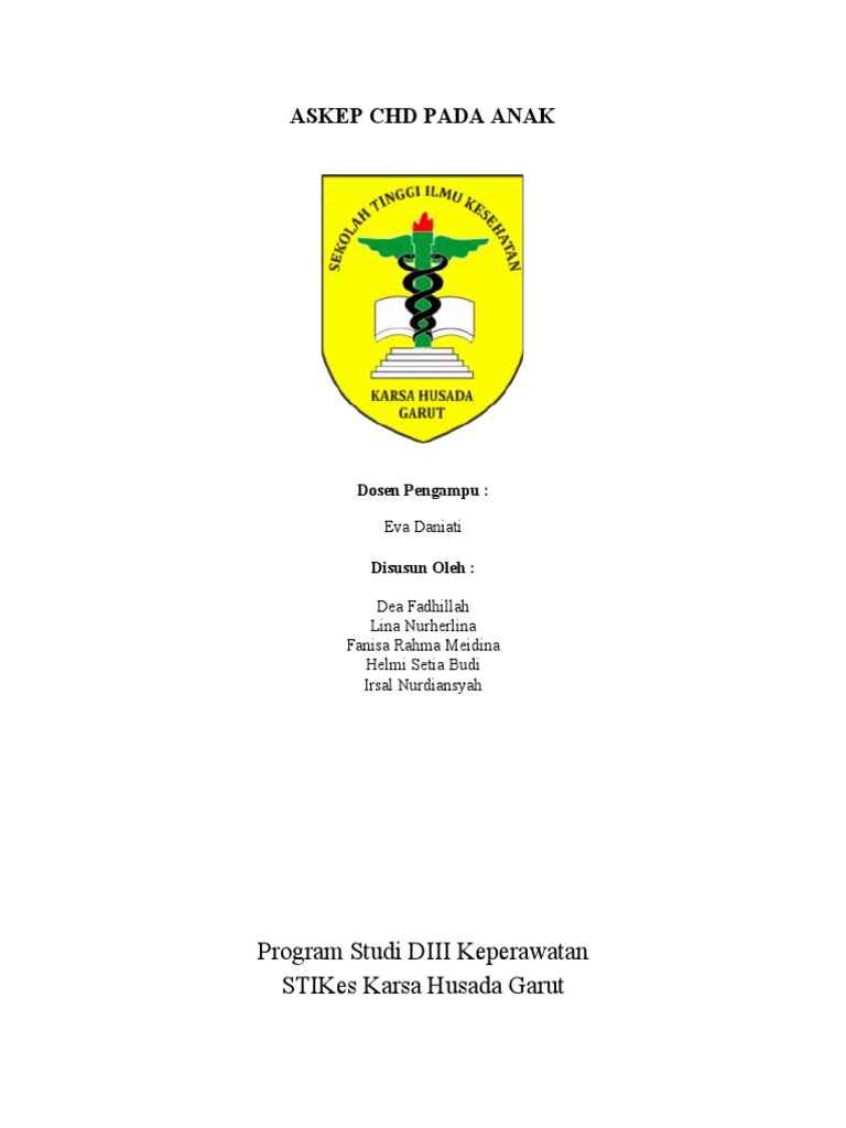 ASUHAN KEPERAWATAN PADA ANAK DENGAN PJB (CHD) | PDF