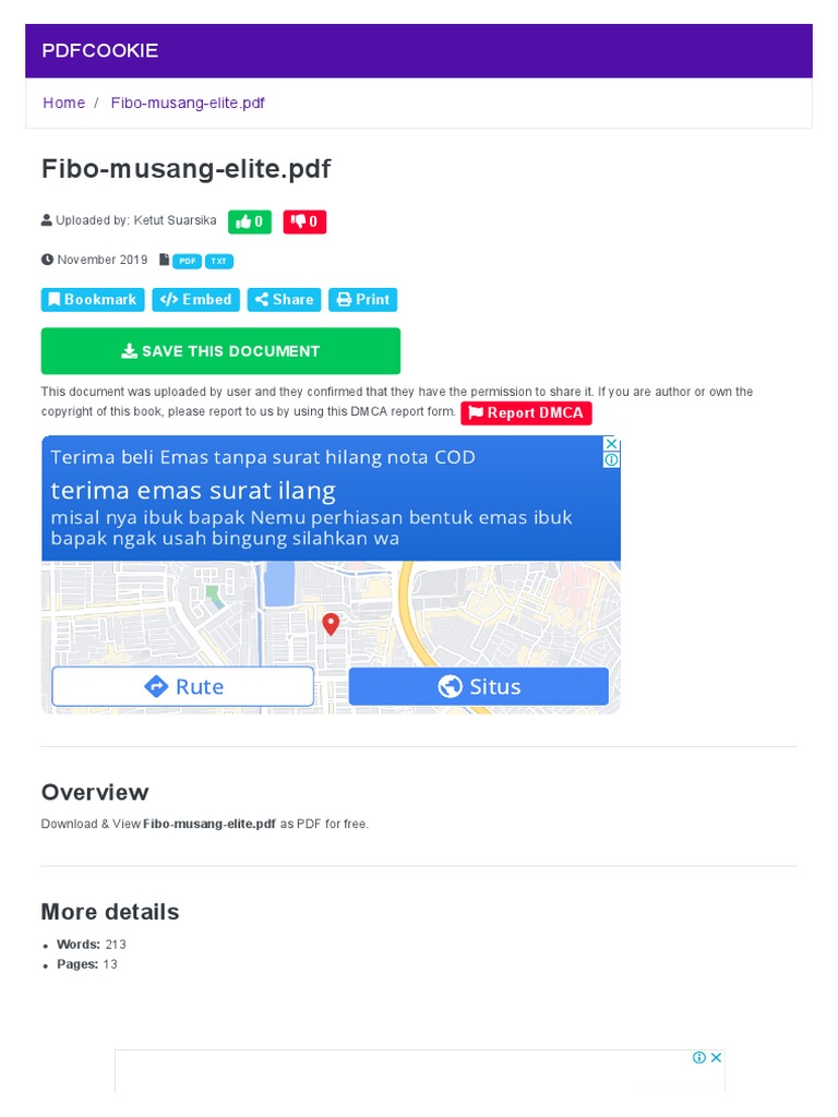 Fibo Musang Elite | PDF