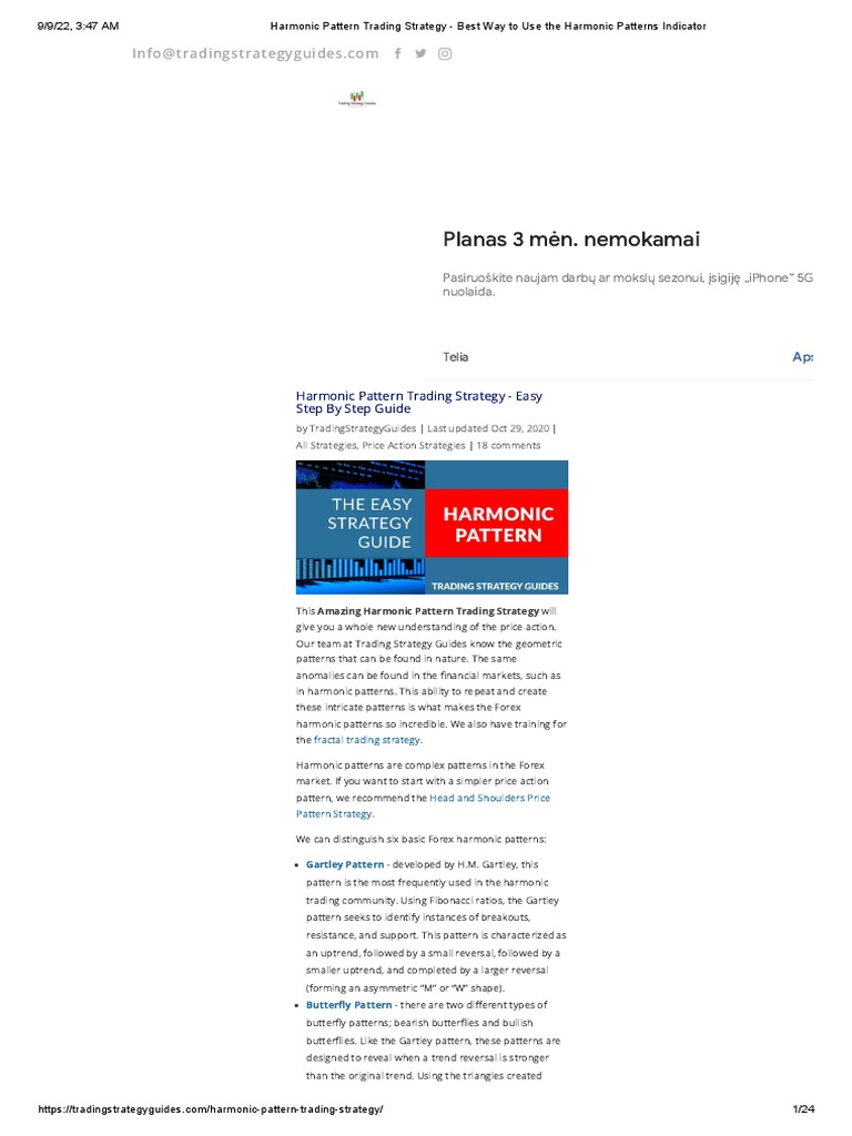 Harmonic Pattern Trading Strategy Best Way To Use The Harmonic