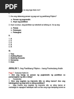 BASIC ACCOUNTING Tagalog | PDF